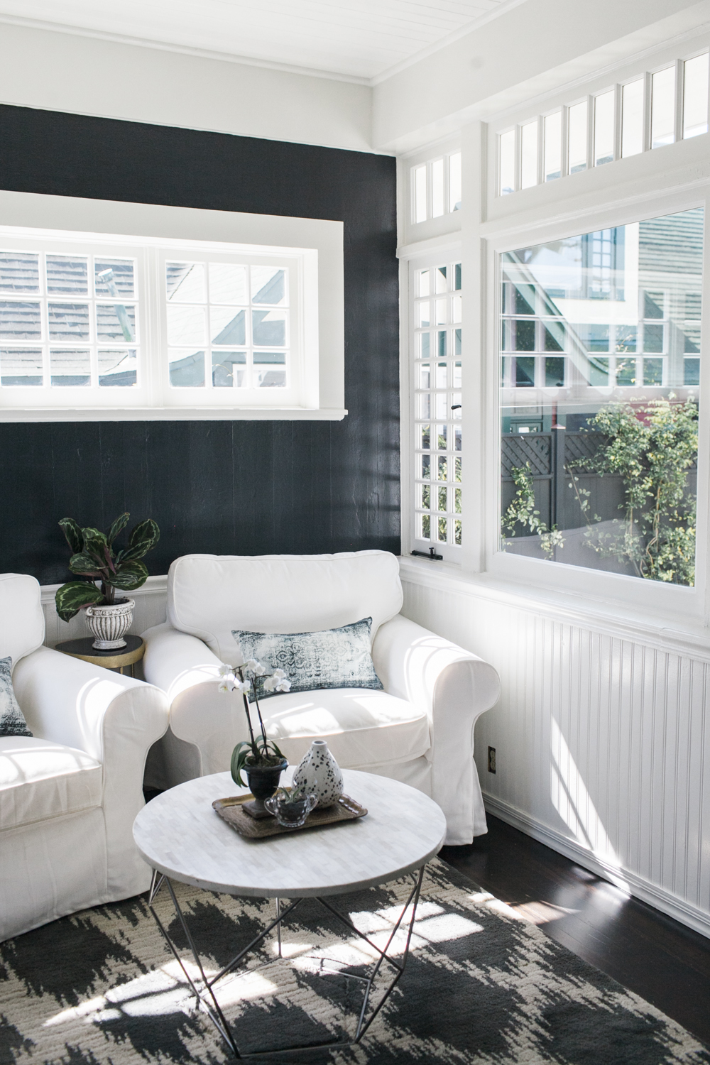 Coffee & Cocktails Sunroom | Palm & Prep
